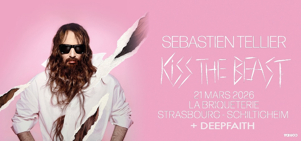 SEBASTIEN TELLIER + DEEPFAITH – La Laiterie